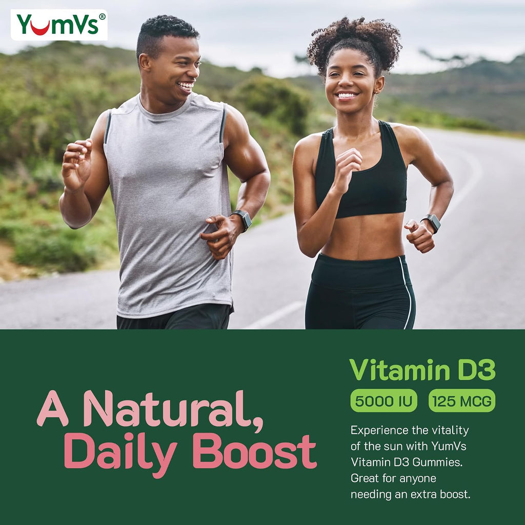Vitamin D3 gummies for daily health