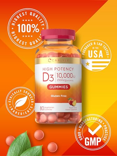 Vitamin D3 gummies for daily wellness