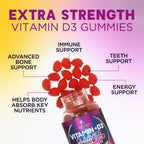Vitamin D3 gummies for daily wellness