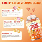 Vitamin D3 gummies for daily wellness