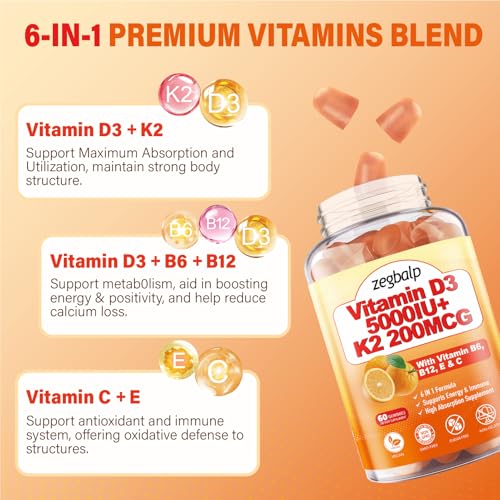 Vitamin D3 gummies for daily wellness