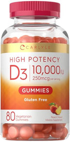 Vitamin D3 gummies for immune support