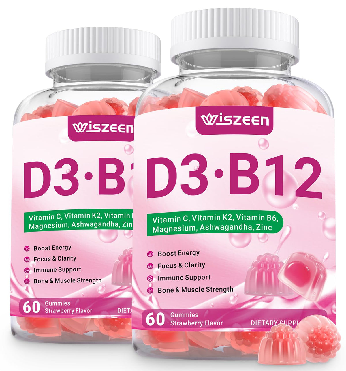 Vitamin D3 gummies for immune support