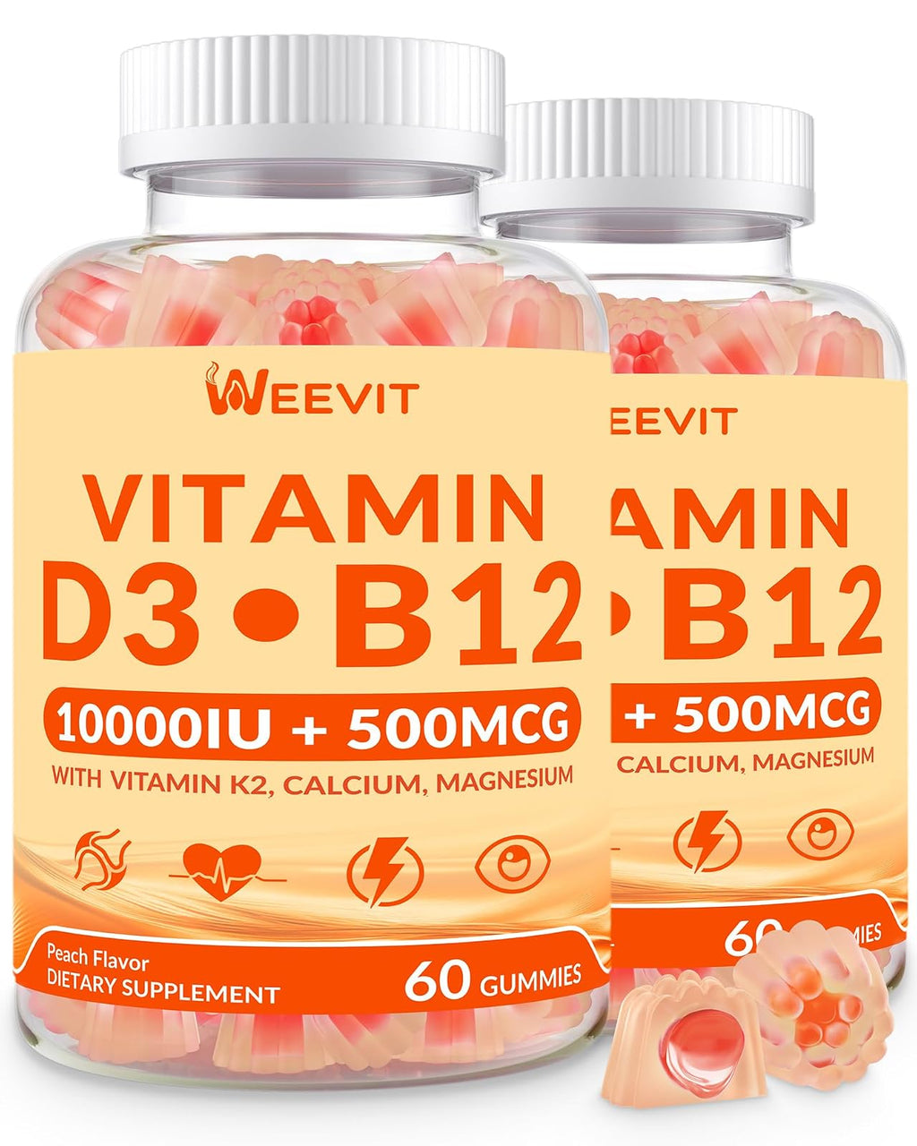Vitamin D3 gummies for immune support