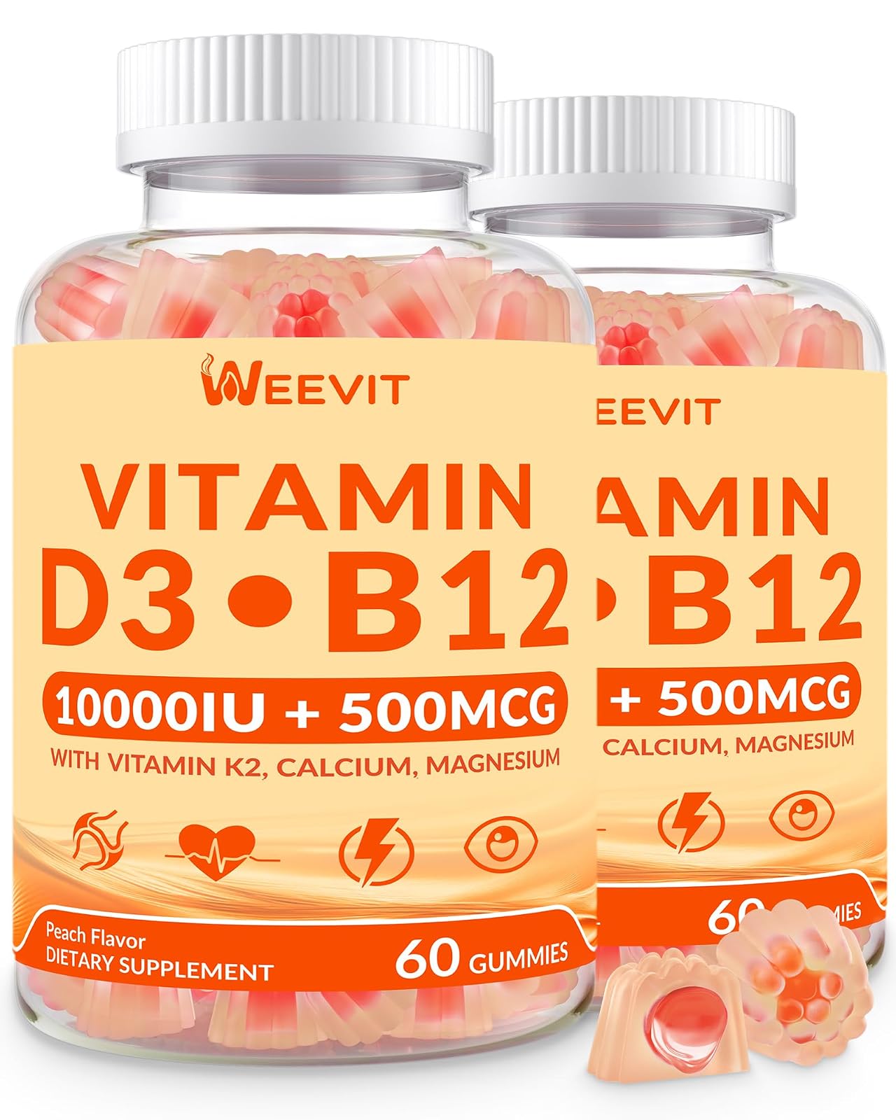 Vitamin D3 gummies for immune support
