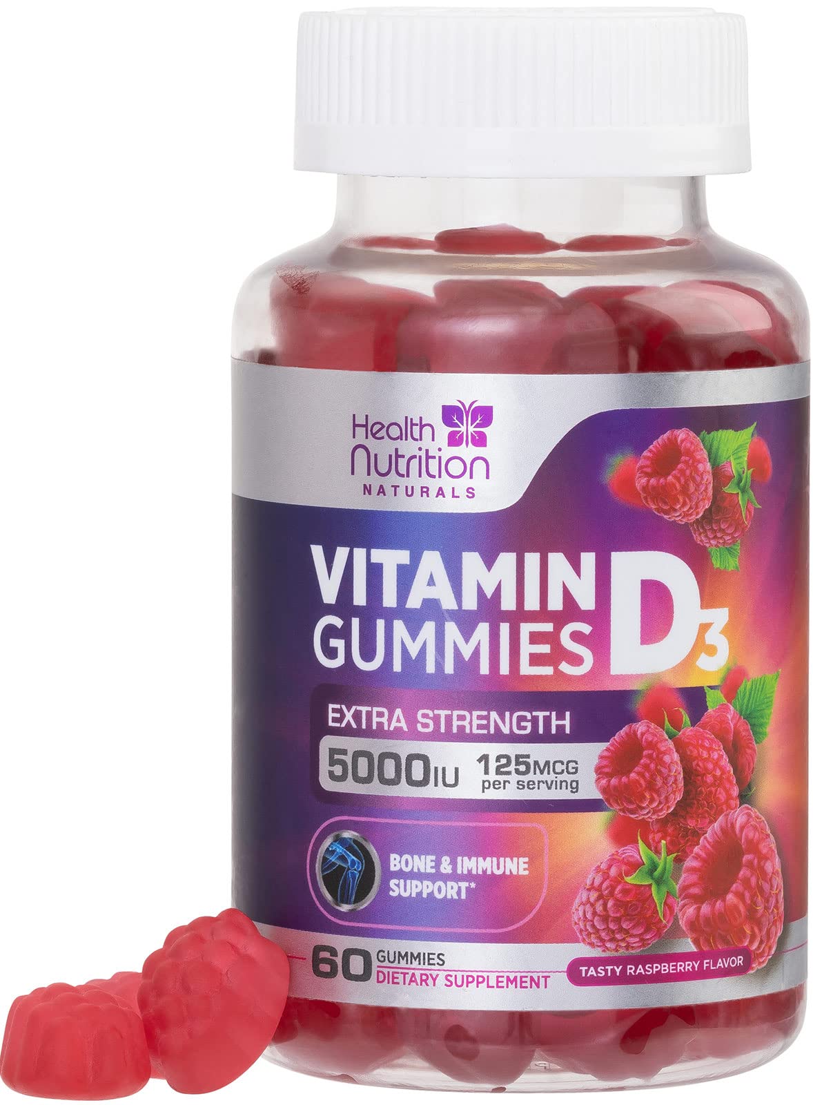 Vitamin D3 gummies for immunity