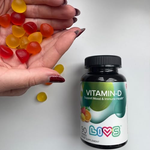 Vitamin D3 gummies with K2 benefits