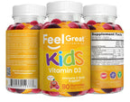Vitamin D3 gummy vitamins for immunity
