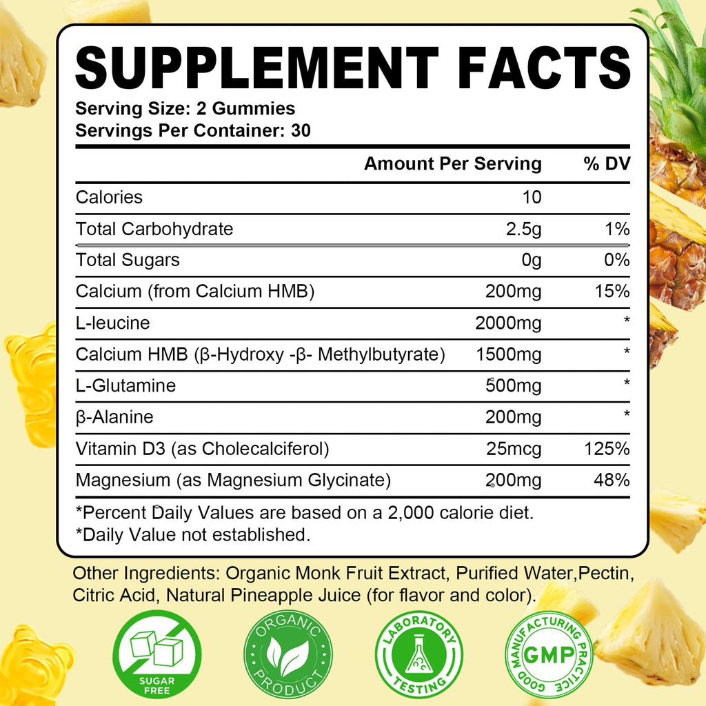 Vitamin D3 infused gummy multivitamins