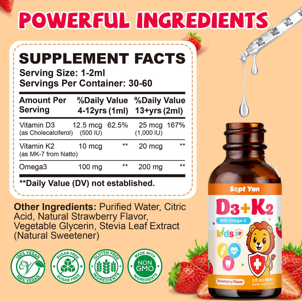 Vitamin D3 K2 1000 IU dosage