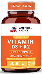 Vitamin D3 K2 5000 IU benefits