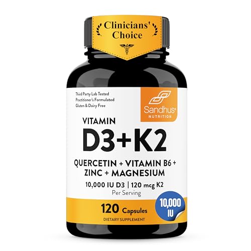 Vitamin D3 K2 capsules for immunity