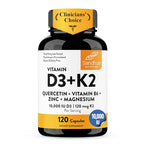 Vitamin D3 K2 capsules for immunity