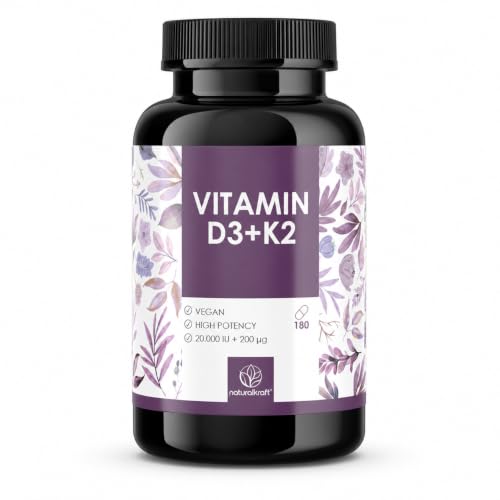 Vitamin D3 K2 capsules for immunity