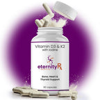 Vitamin D3 K2 capsules for immunity