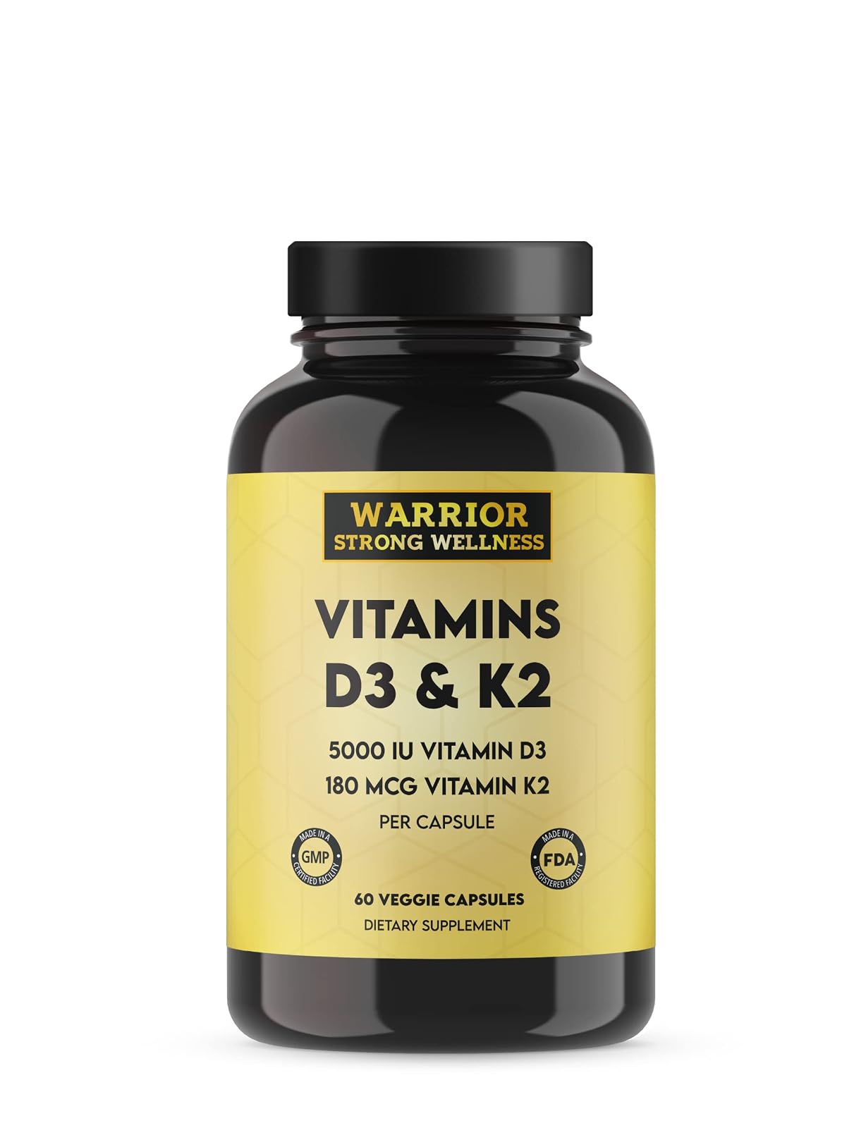 Vitamin D3 K2 capsules for immunity