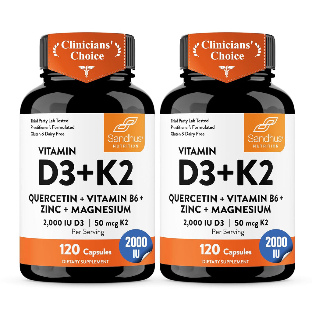 Vitamin D3 K2 capsules for immunity