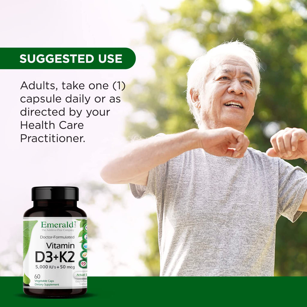 vitamin d3 k2 capsules for overall wellness