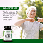 vitamin d3 k2 capsules for overall wellness
