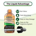 Vitamin D3 K2 drops for bone health
