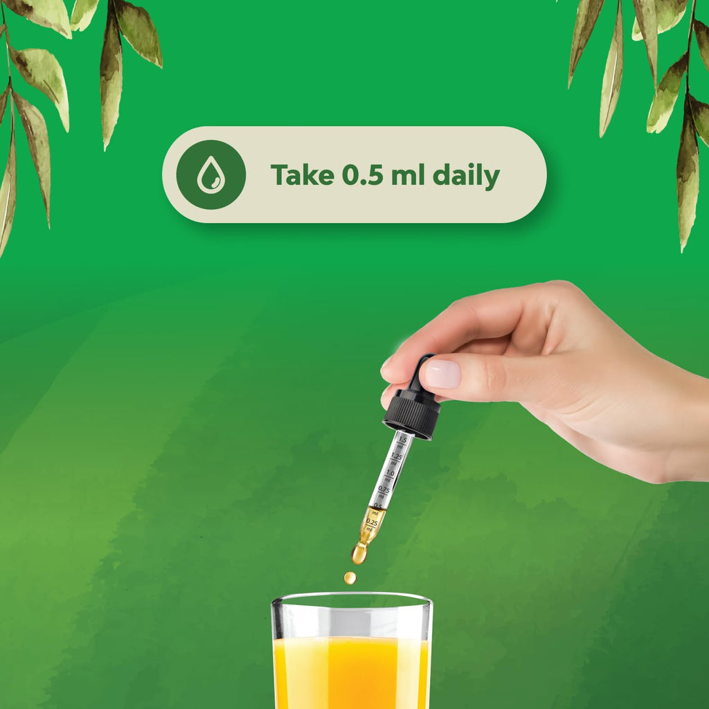 Vitamin D3 K2 drops for energy