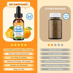 Vitamin D3 K2 drops for growth