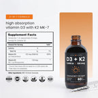 Vitamin D3 K2 drops for immunity