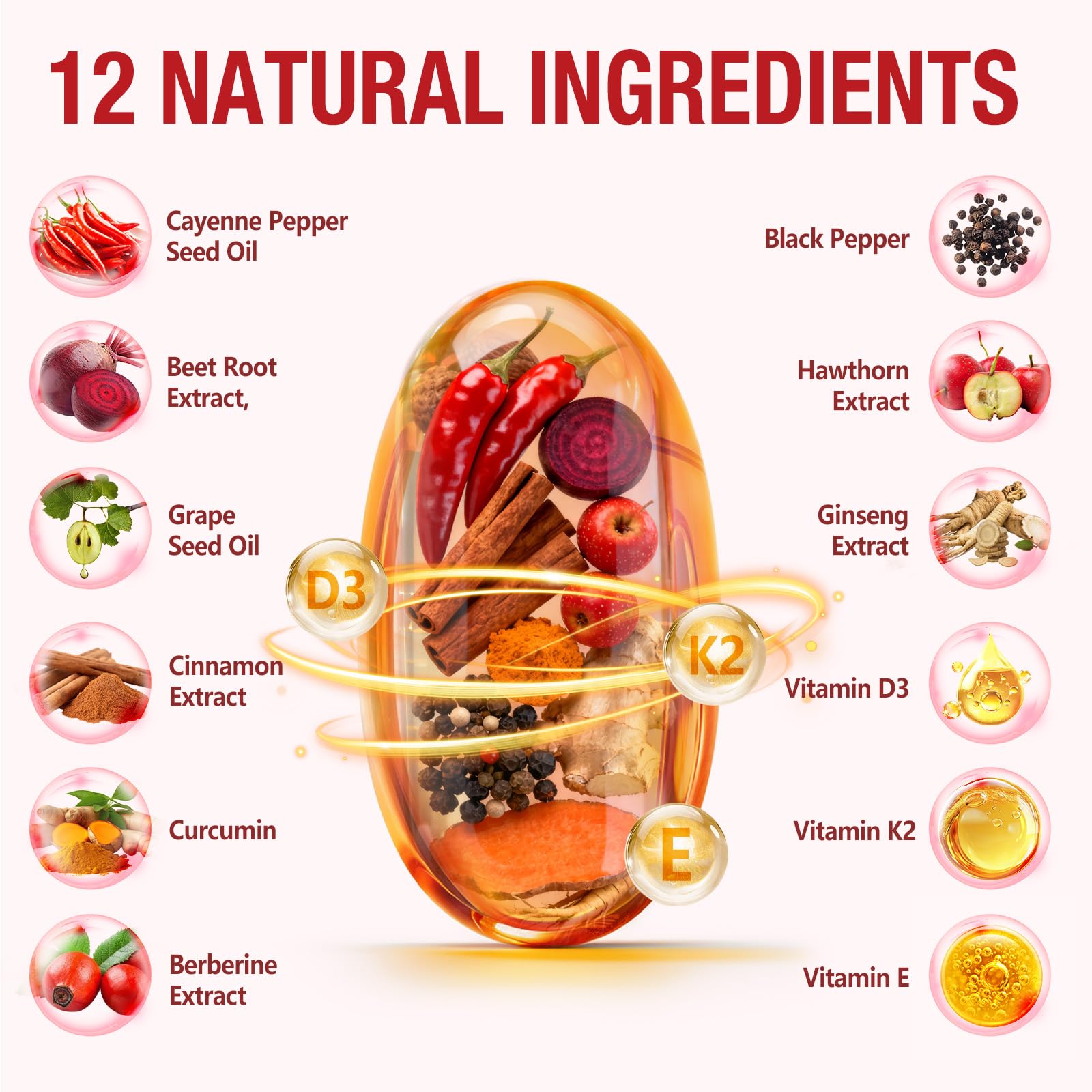 Vitamin D3 K2 E supplement benefits