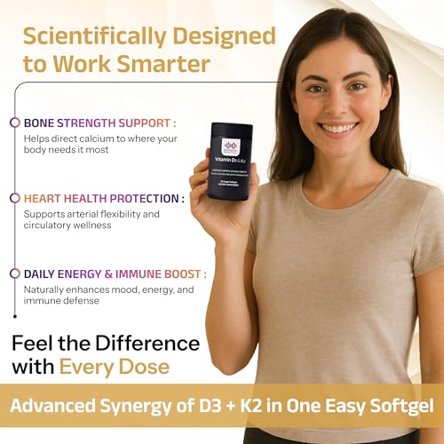 Vitamin D3 K2 for better absorption