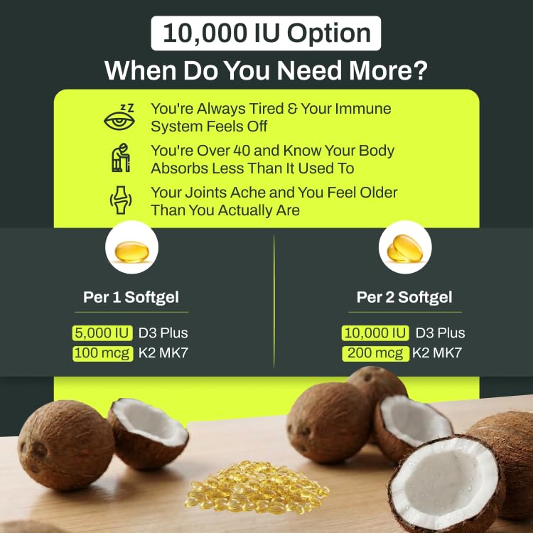 Vitamin D3 K2 for better absorption