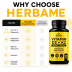 Vitamin D3 K2 for better absorption