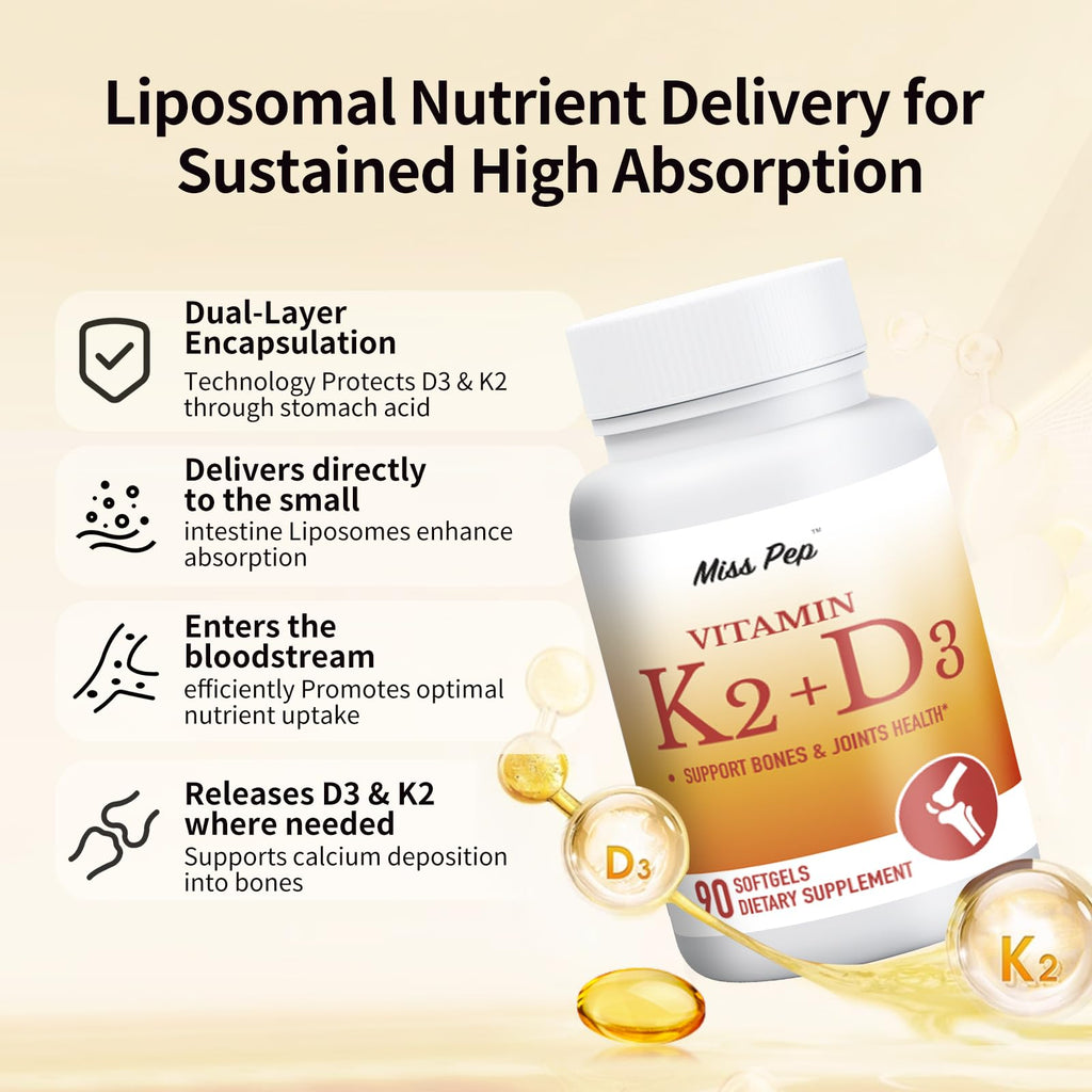 vitamin d3 k2 for better calcium absorption