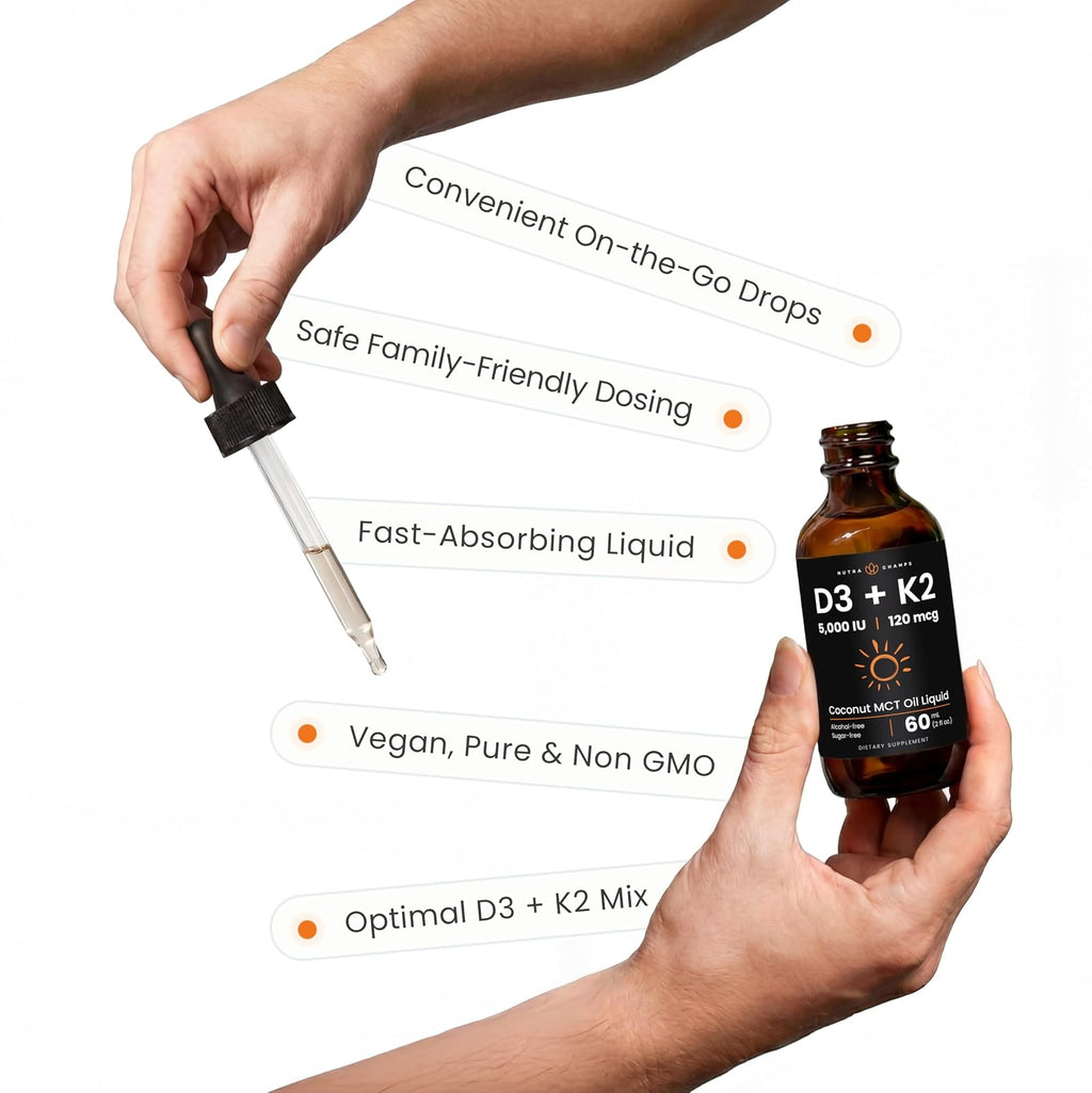 Vitamin D3 K2 for bone health