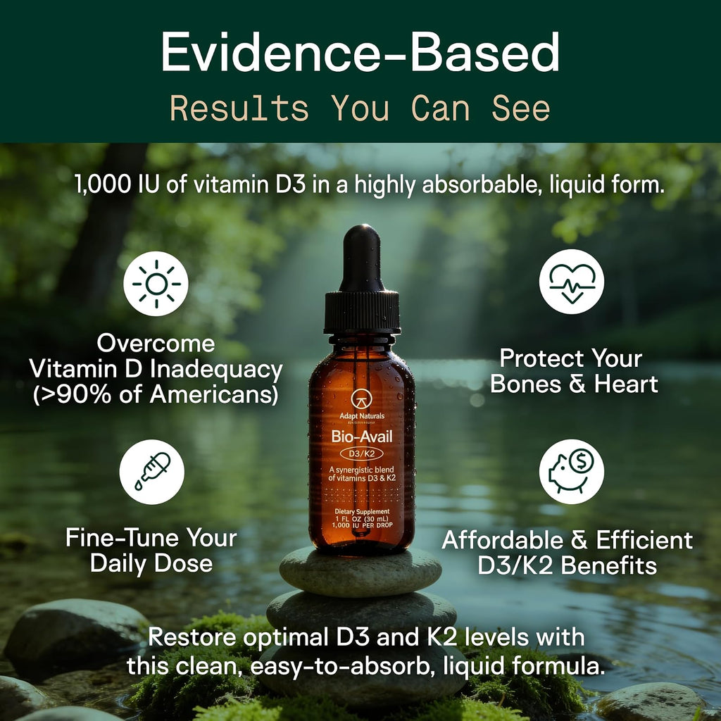 Vitamin D3 K2 for bone health