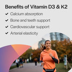 Vitamin D3 K2 for bone health