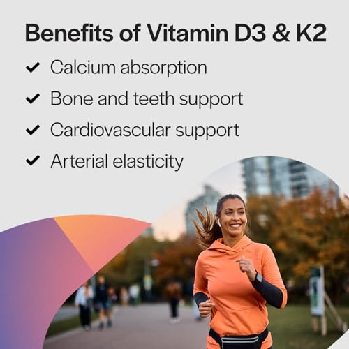 Vitamin D3 K2 for bone health