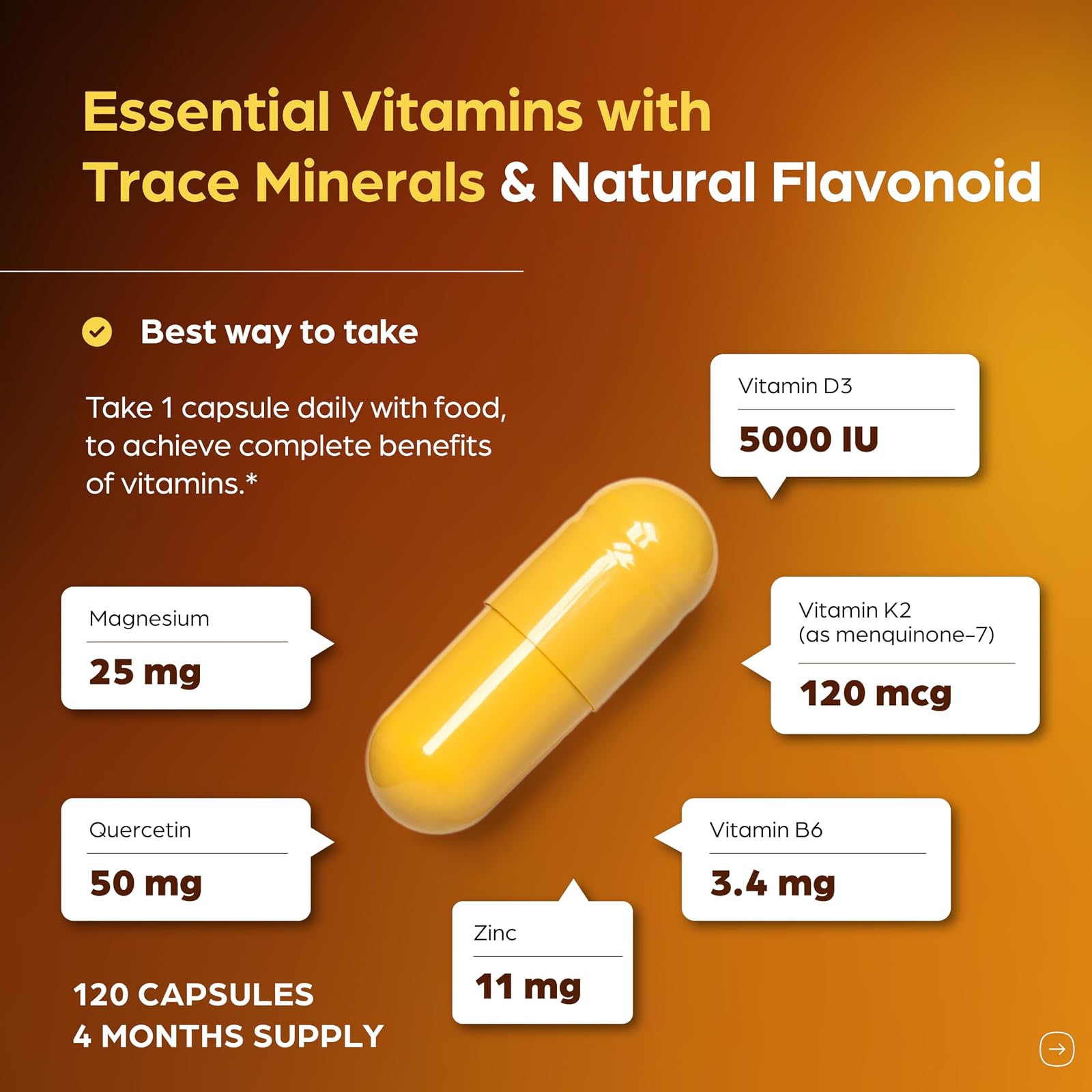 Vitamin D3 K2 for bone health