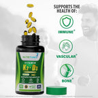 Vitamin D3 K2 for bone health