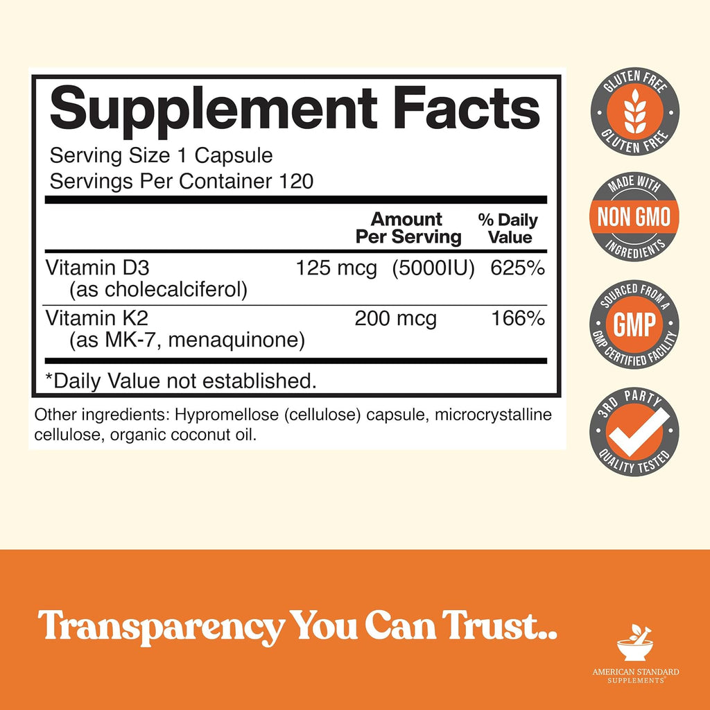 vitamin D3 K2 for bone health