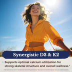 Vitamin D3 K2 for bone health