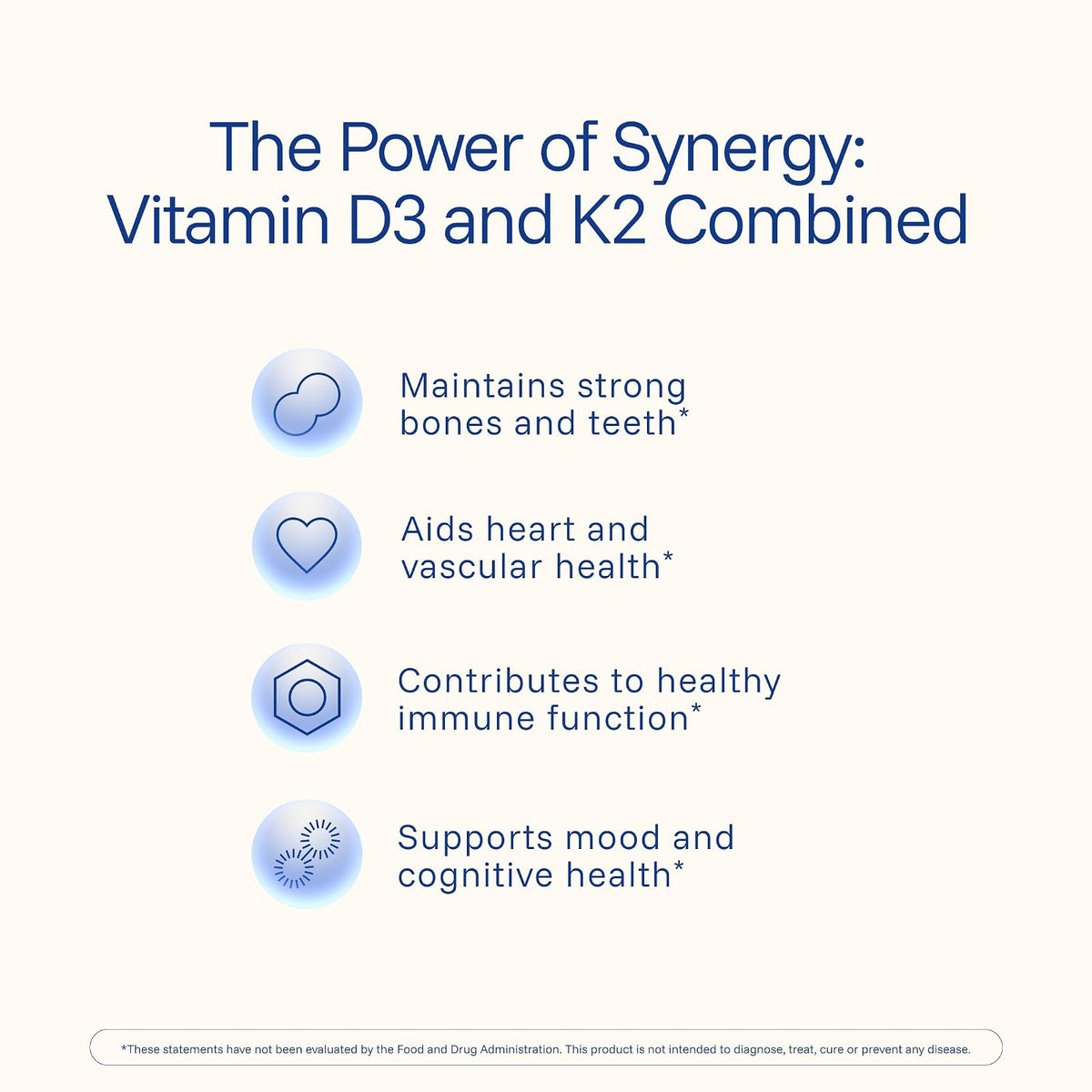 Vitamin D3 K2 for bone health
