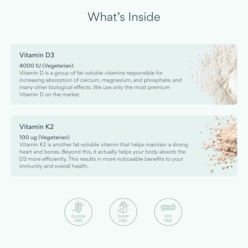 Vitamin D3 K2 for bone health