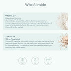 Vitamin D3 K2 for bone health