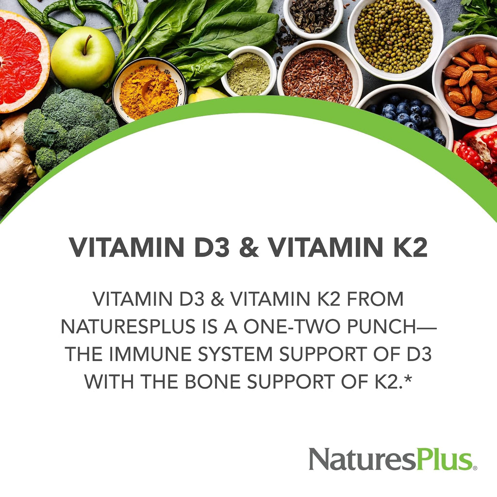Vitamin D3 K2 for bone health