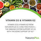 Vitamin D3 K2 for bone health