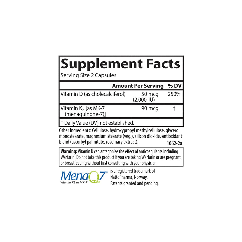 vitamin D3 K2 for bone health