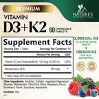 Vitamin D3 K2 for bone health