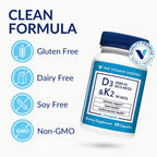 Vitamin D3 K2 for bone health