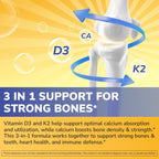 Vitamin D3 K2 for bone health