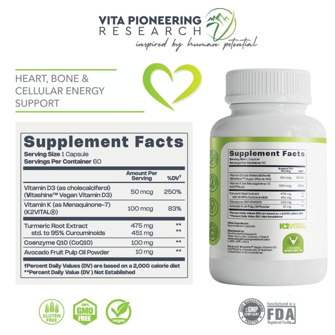 Vitamin D3 K2 for bone health
